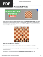 Chess Openings Cheat Sheet | PDF