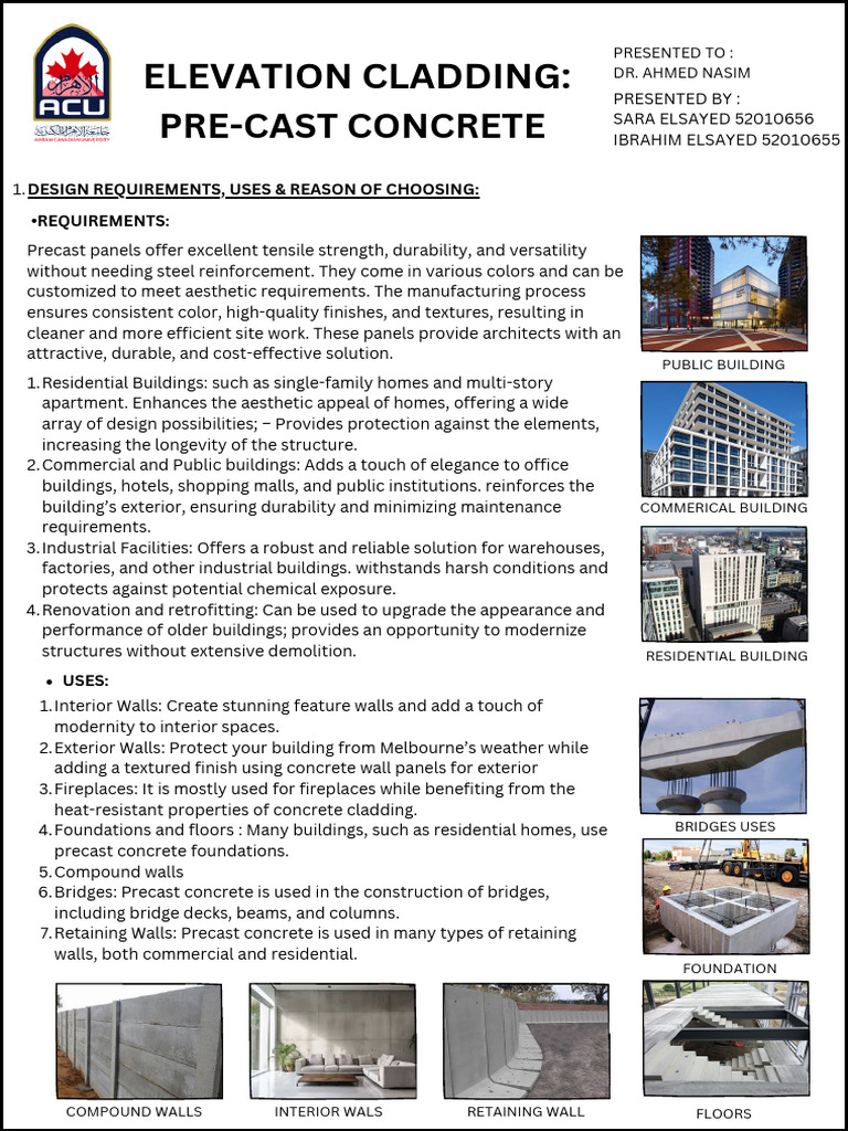 Alucobond Cladding (1) | PDF | Precast Concrete | Concrete