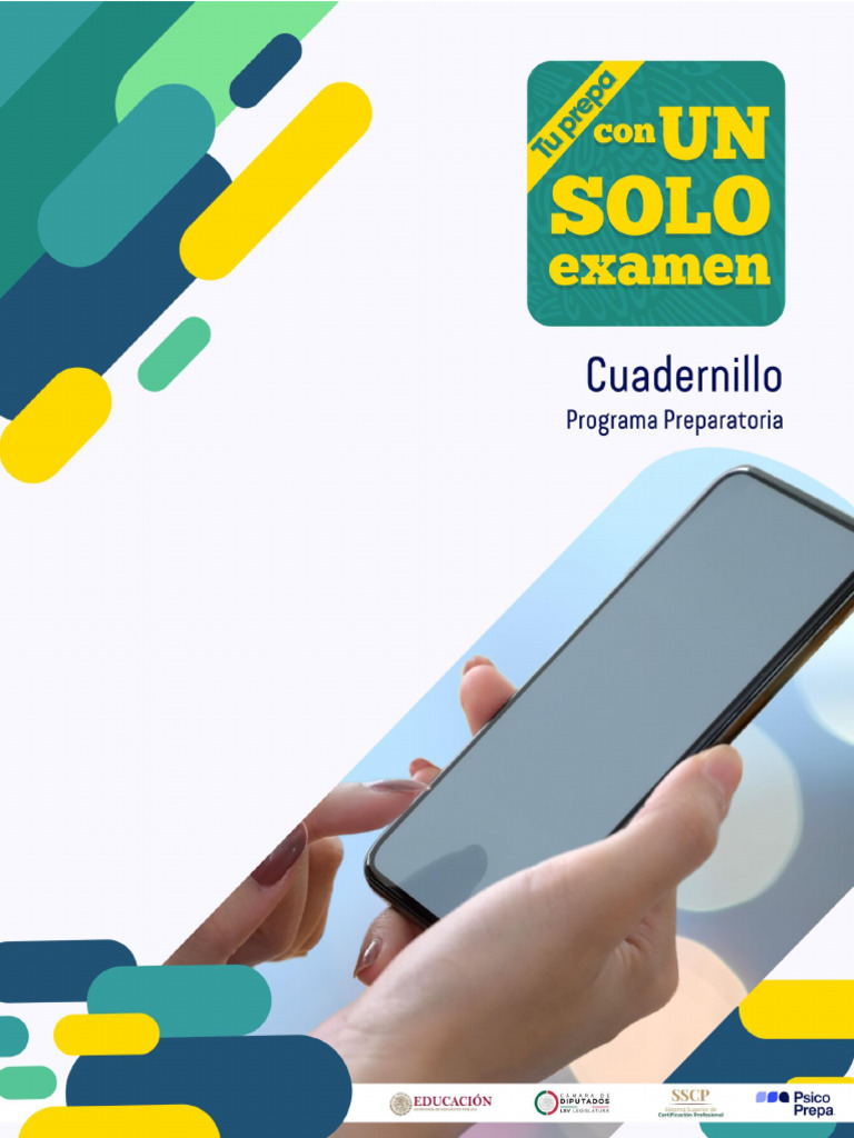 Cuadernillo - Tu Prepa Con Un Solo Examen - Dig - 2024 | PDF | Análisis FODA | Pensamiento