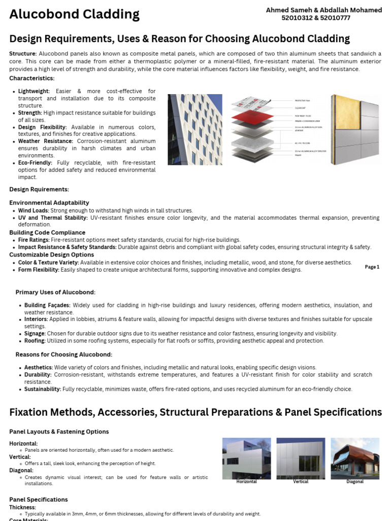 01 Alucobond Cladding | PDF | Building Insulation | Building Engineering