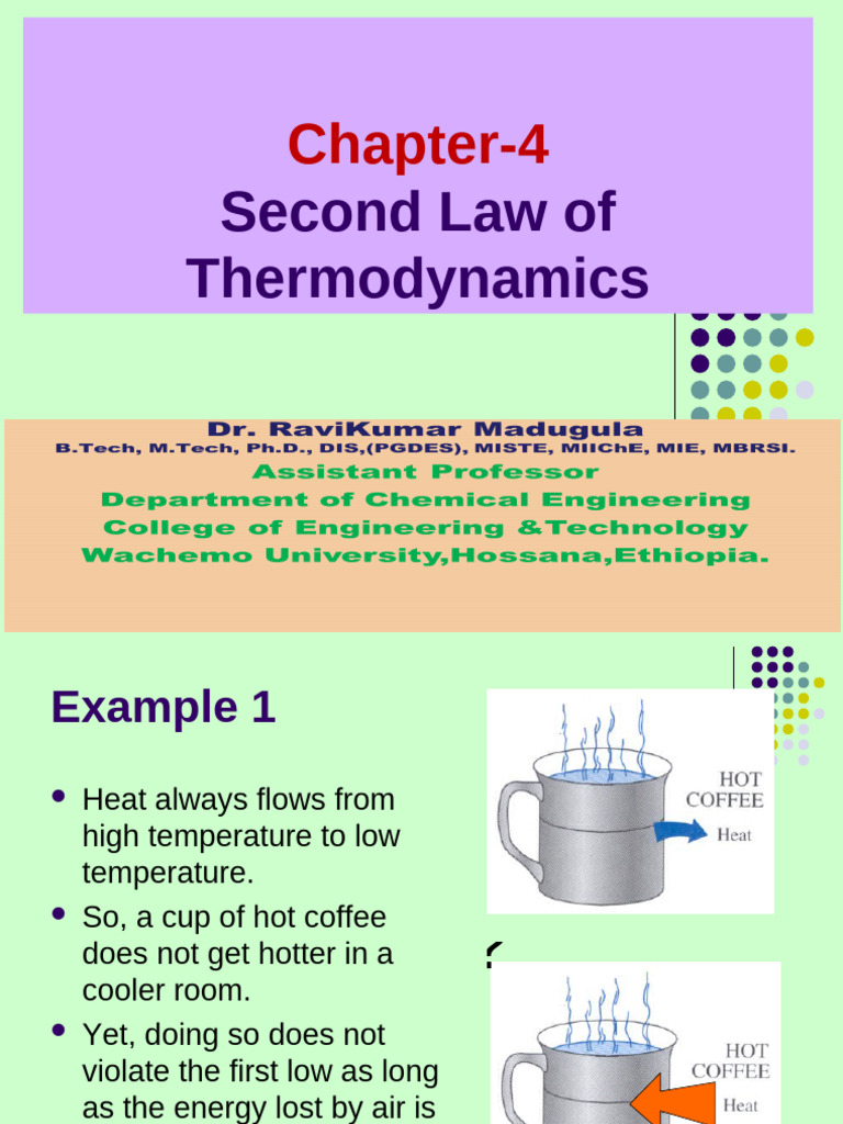 Ch4 2nd law | PDF | Heat | Physical Sciences