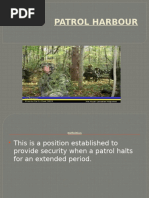 Patrol Harbours | PDF | Reconnaissance | Platoon