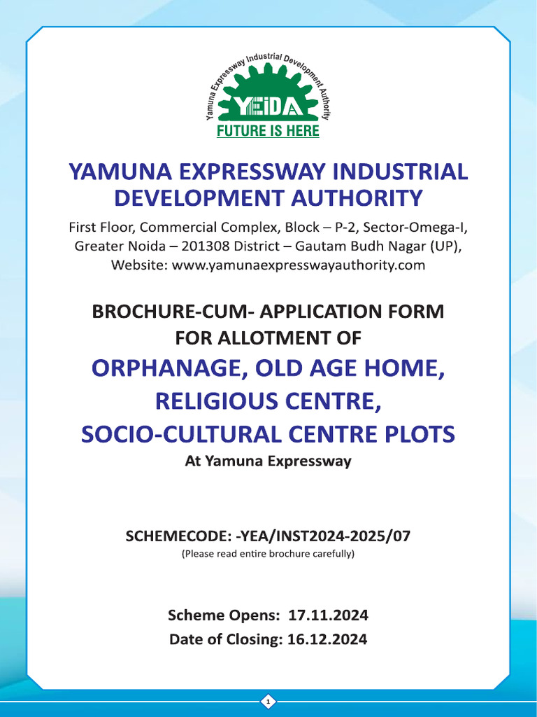 Brochure of Social Welfare Scheme 1 | PDF