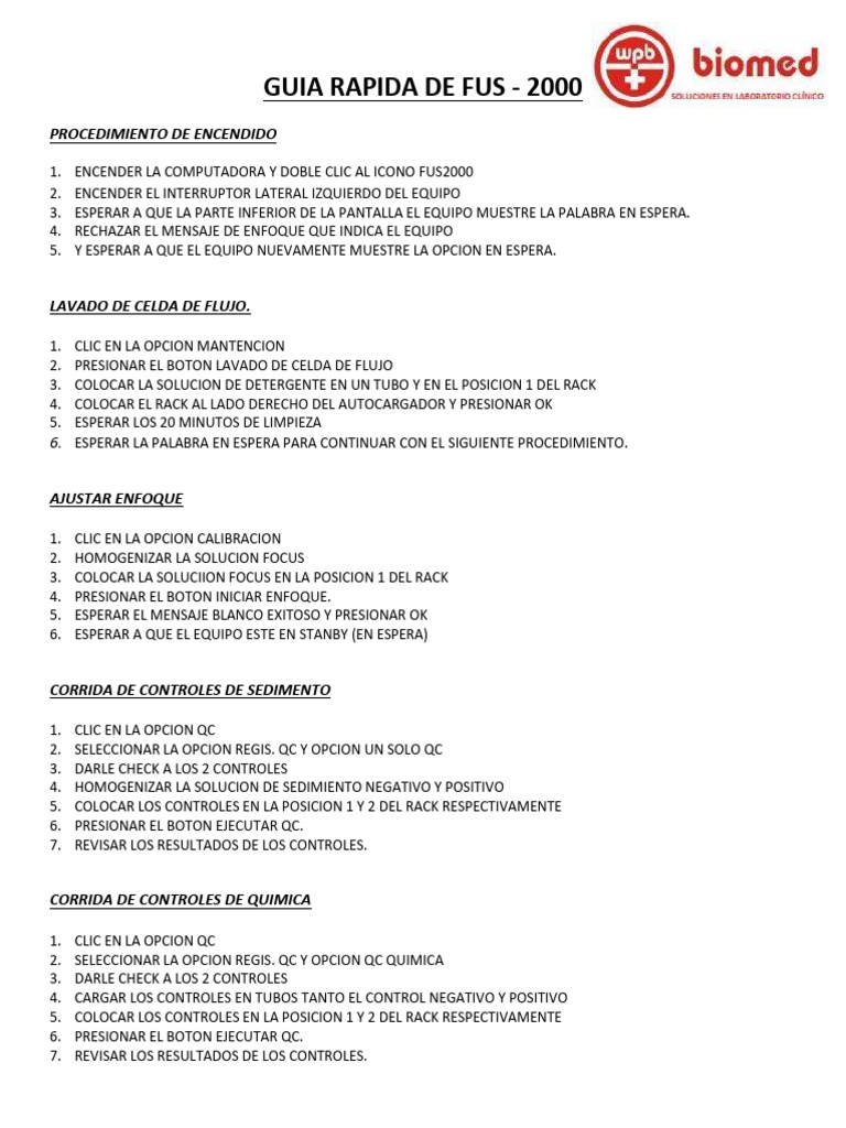 Fus2000 - Guia Rapida Version Nueva | PDF | Informática