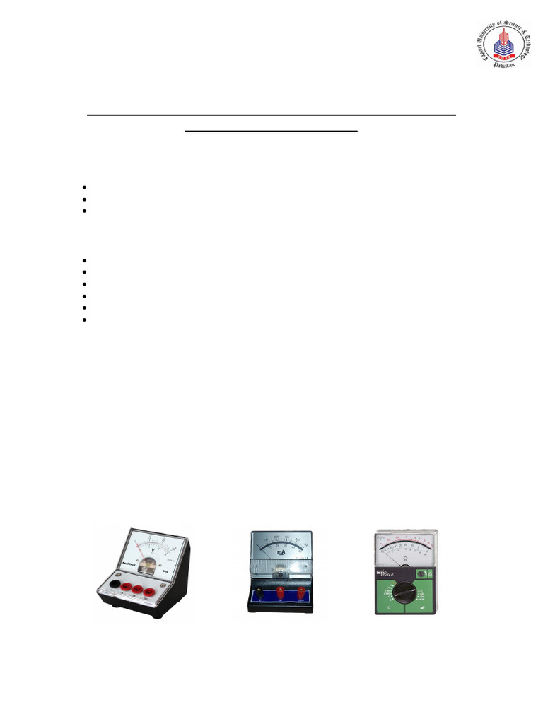 Lab 6 | PDF | Electrical Engineering | Electricity