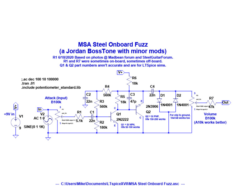 MSA Steel Onboard Fuzz Schematic | PDF | Electronic Engineering ...