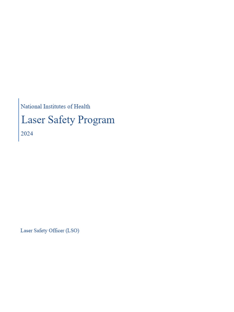 Laser_safety-program | PDF | Laser | Optics