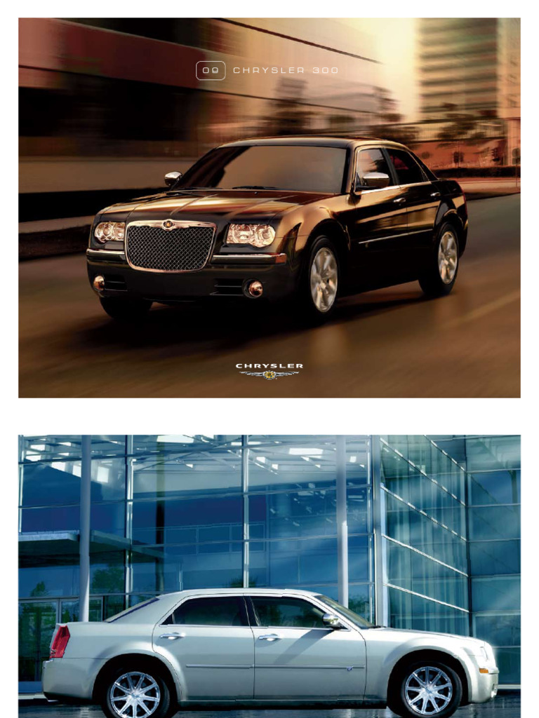 2009 Chrysler 300 Brochure | PDF | Four Wheel Drive | Vehicles