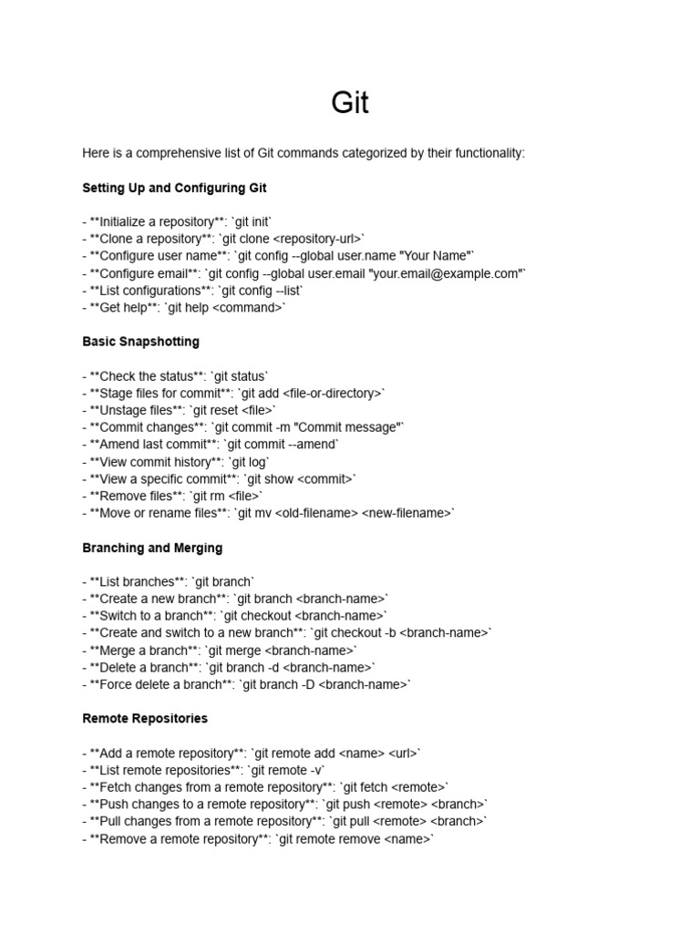Git | PDF | Computing | Software Git | PDF | Computing | Software