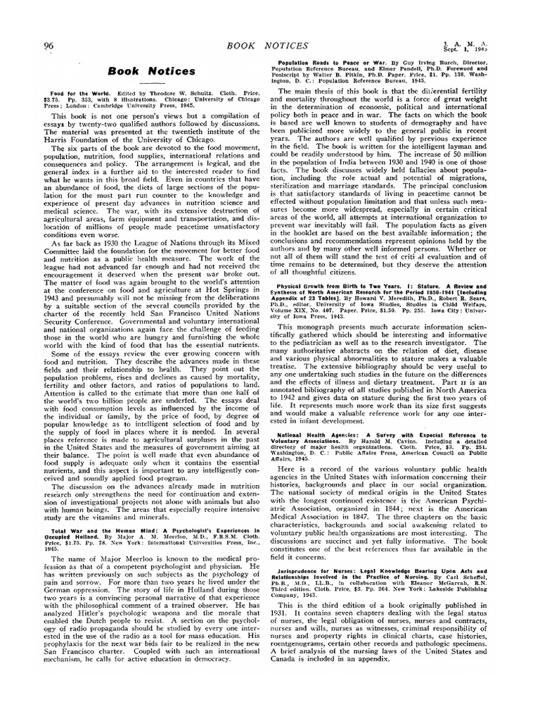 [Journal of the American Medical Association 1945-sep 01 vol. 129 iss ...