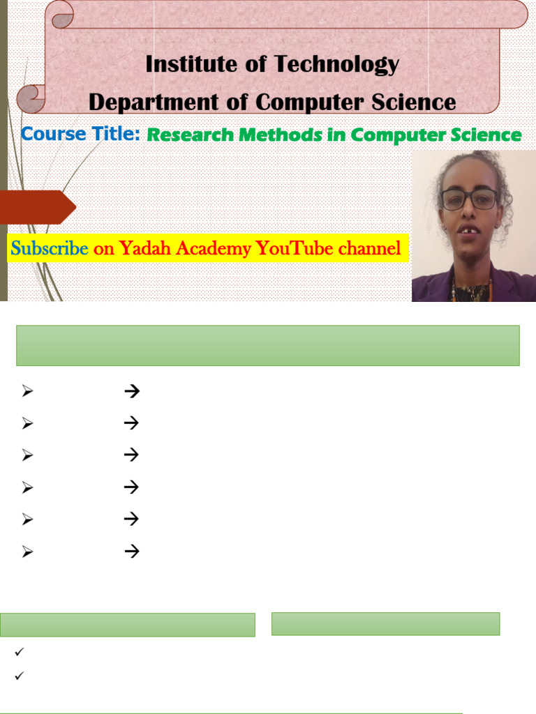 2024 - Research Methodology-Ch01 & 02 Overview of Research | PDF | Methodology | Scientific Method