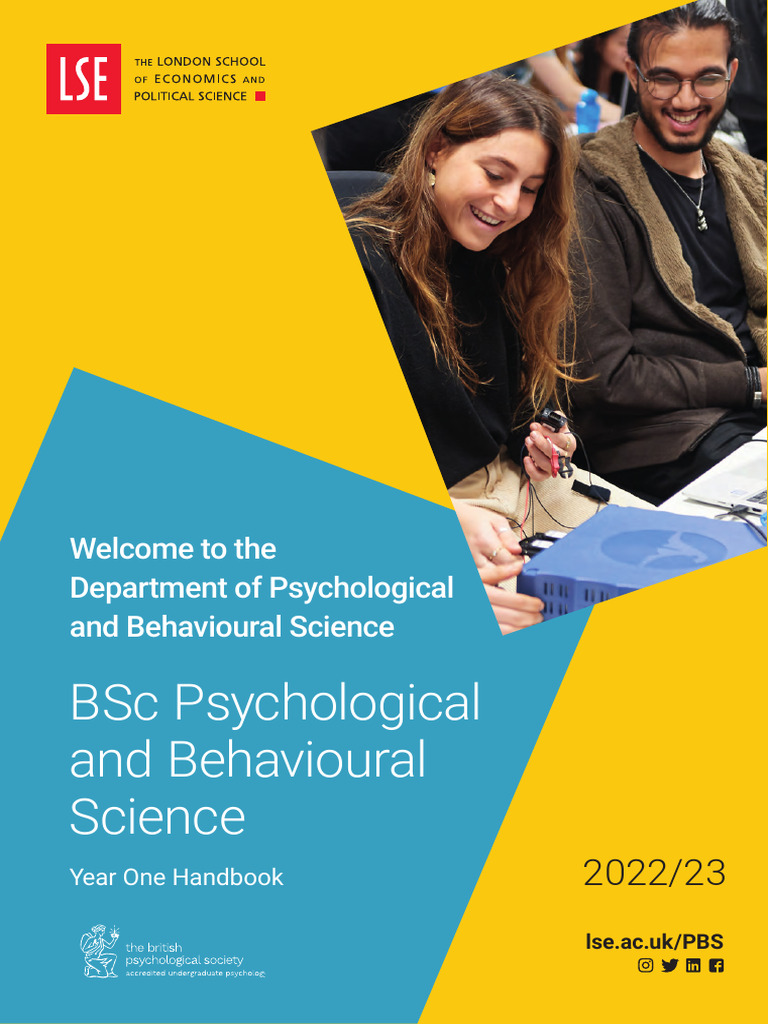 BSc Psychological and Behavioural Science Handbook | PDF | London ...