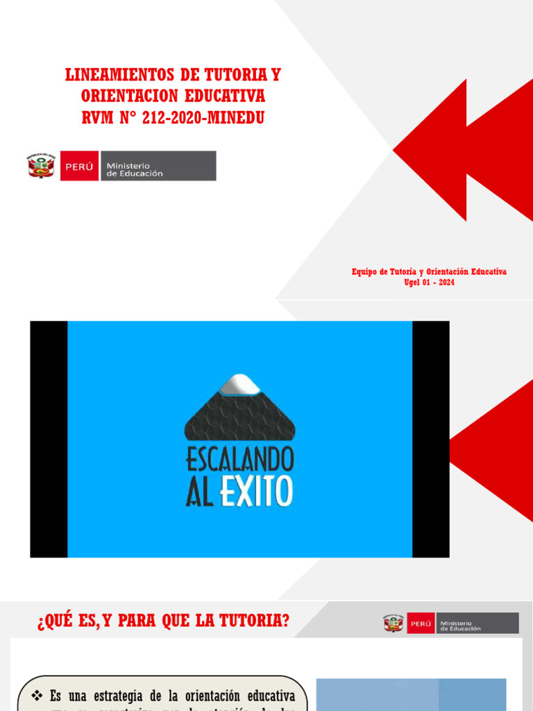 Tutoria PPT 212-2024 Promotora Juliana Carrillo | PDF | Escuelas | Comportamiento