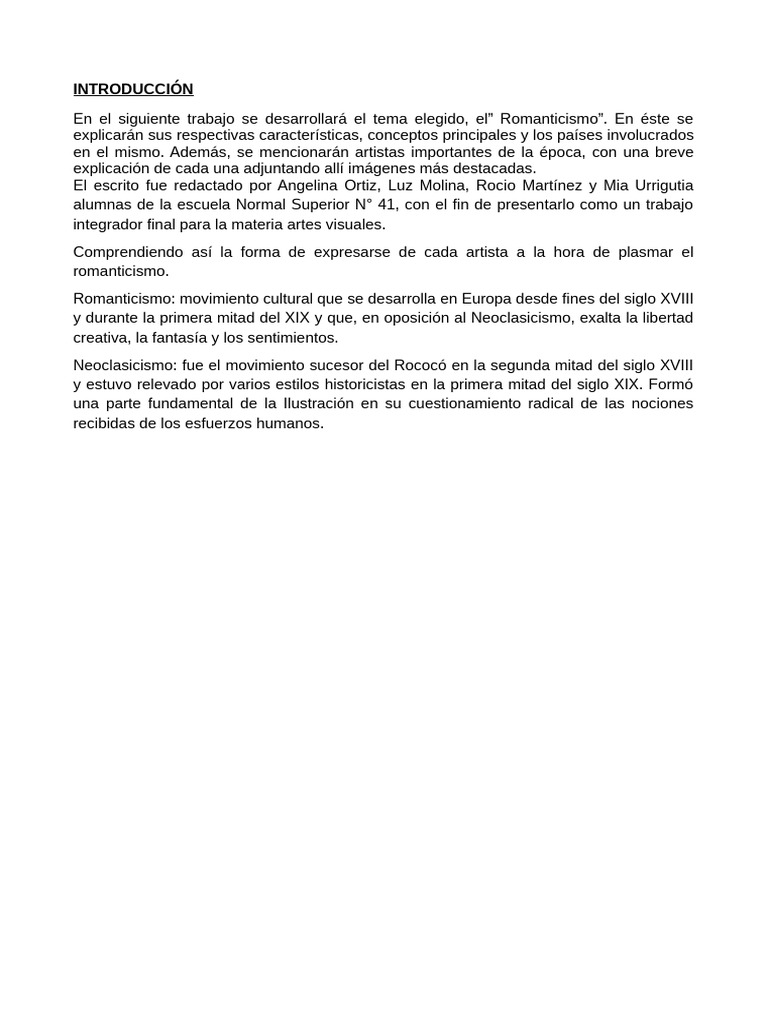 Trabajo Integrador Luli | PDF