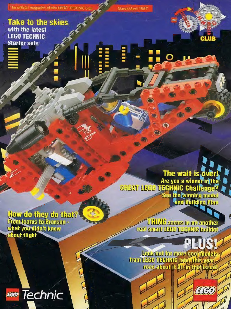 LEGO Technic Club - 06 - March-April 1997 | PDF | Lego | Land Vehicles