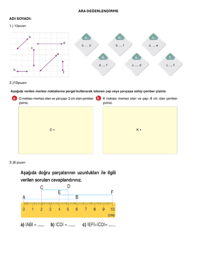 1tema Ara Sinav | PDF