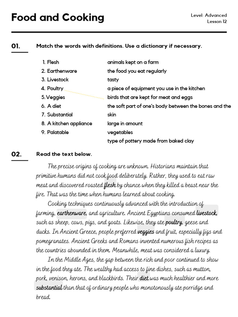 Food and Cooking | PDF | Meat | Cooking