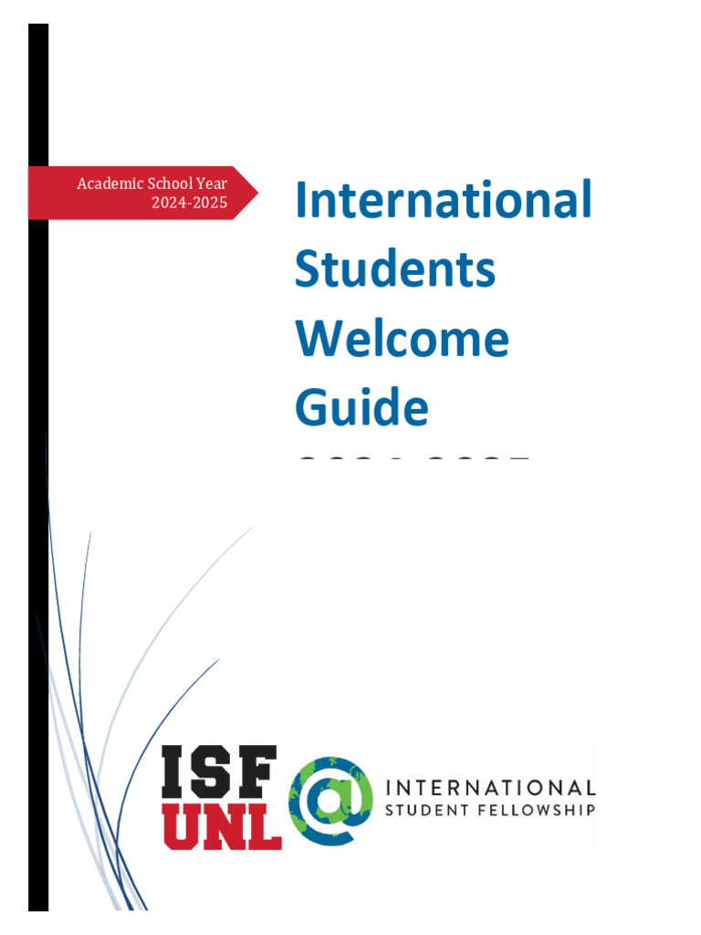 International Students Welcome Guide 2024 | PDF | Cost Of Living | Lincoln