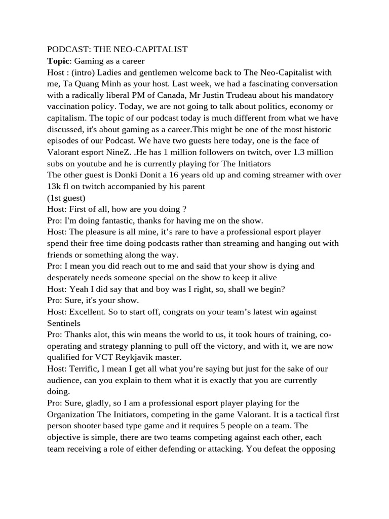 Group 7 script | PDF Group 7 script | PDF