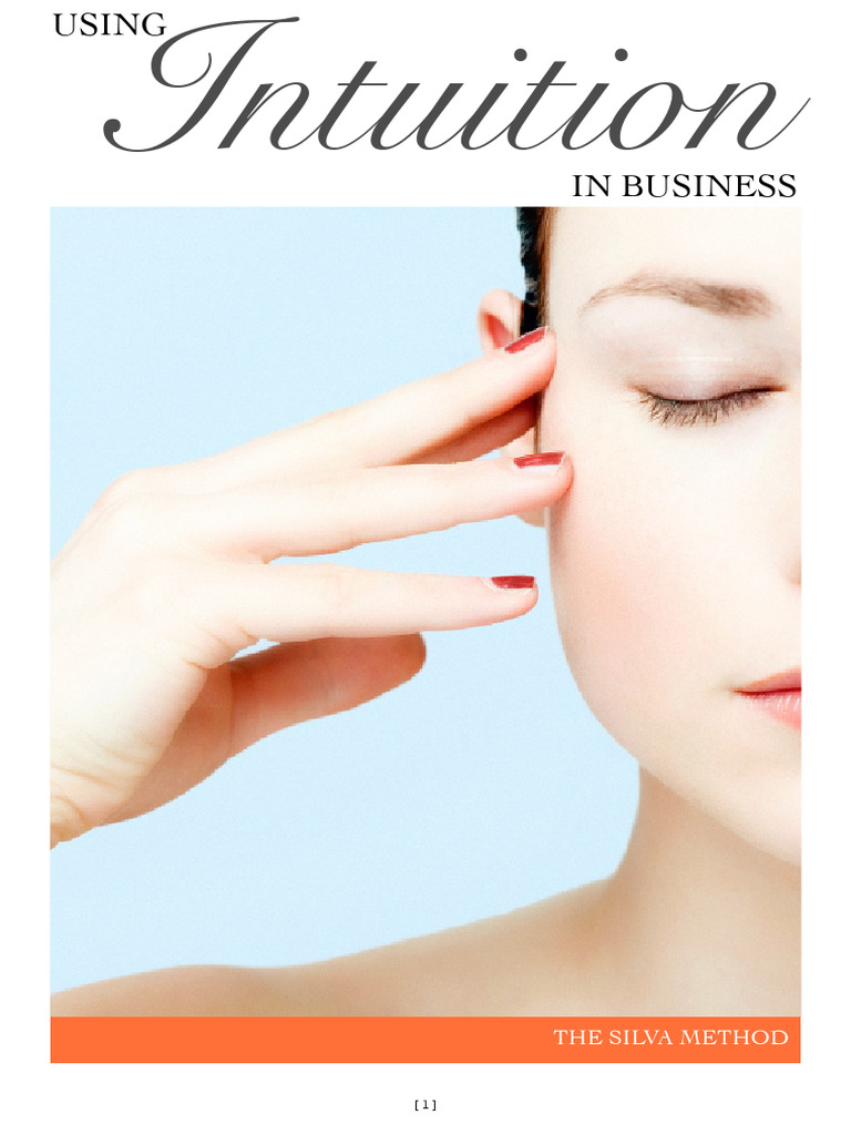 Harnessing Intuition for Business Success | PDF | Intuition | Thought