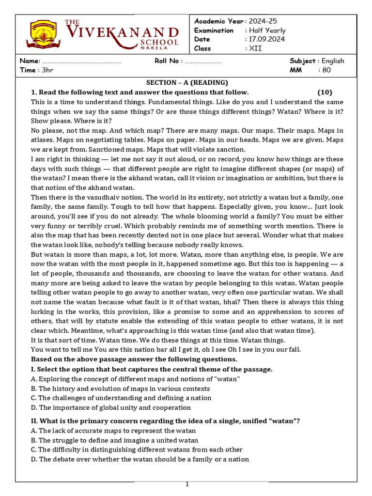 Eng-12 | PDF | Idea | Oxide
