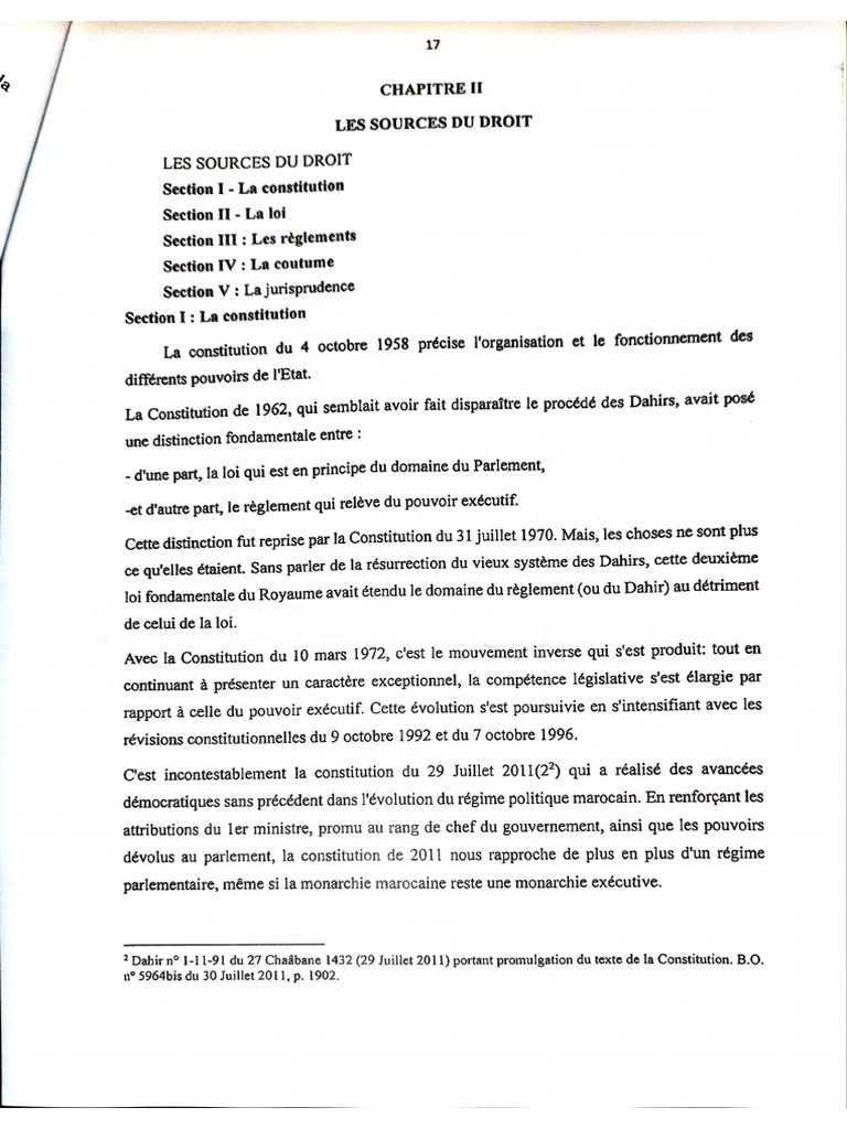 Droit Chapitre 02 | PDF