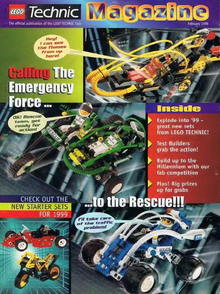 LEGO Technic Magazine -17- February 1999 | PDF