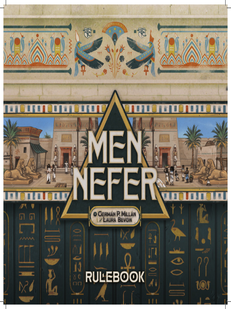 Men-Nefer rulebook | PDF | Ancient Egyptian Religion | Ancient Egypt