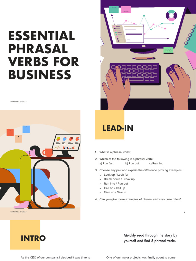 Essential phrasal verbs for business Lіght | PDF