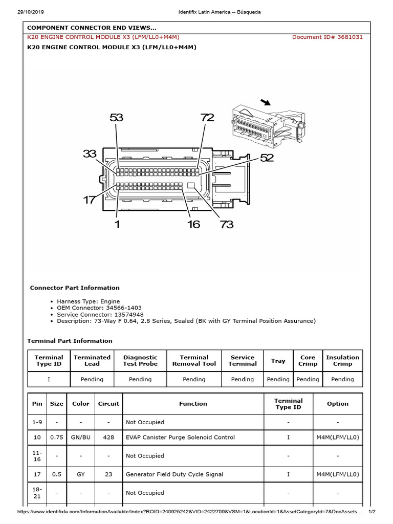 MODULE X3 (LFM-LL0+M4M) | PDF | Electrical Connector | Electrical Engineering