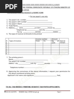 2301 Turnover Tax Declaration Form | PDF | Taxes | Revenue