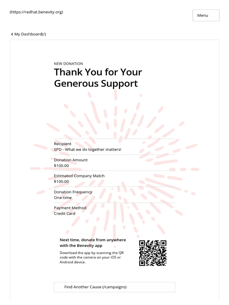 SPD - Sep 2024 - Donation Success | PDF