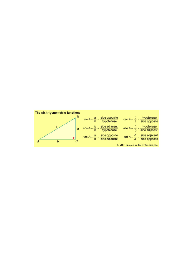 Trigonometry - Polar Coordinates - Britannica | PDF