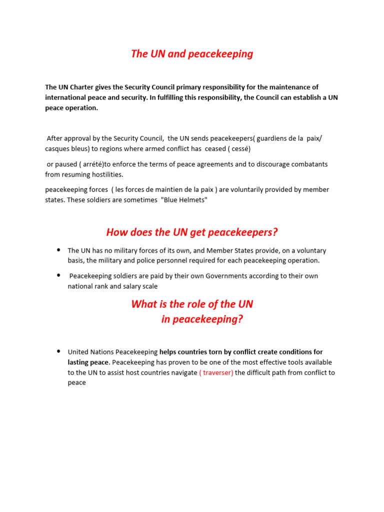 Half term exam summary | PDF | United Nations | International Relations