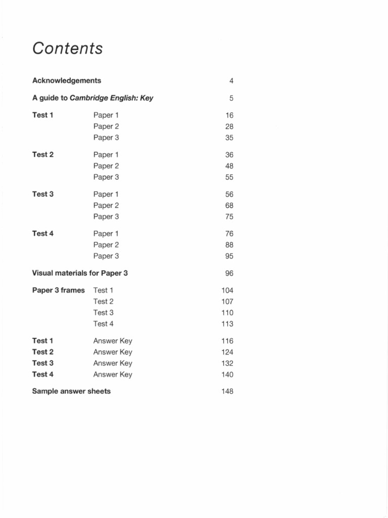 Cambridge English Key 7 | PDF | Standardized Tests | Qualifications