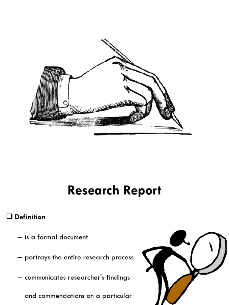 Research Report Writing Guide | PDF | Theory | Methodology