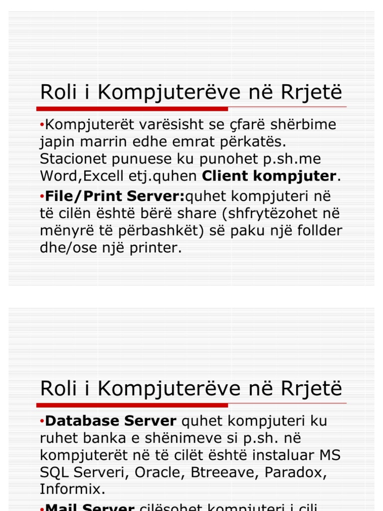 Rrjetat | PDF