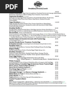 Parsley Box - Menu | PDF | Meal | Cuisine