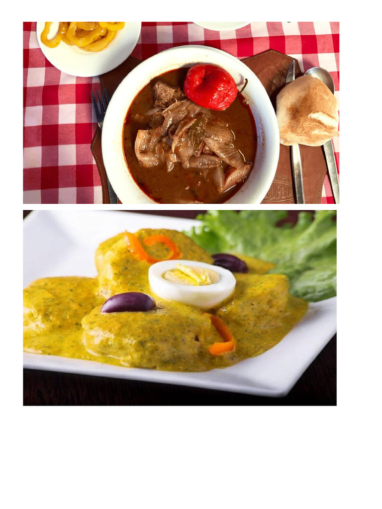 Platos Tipicos | PDF