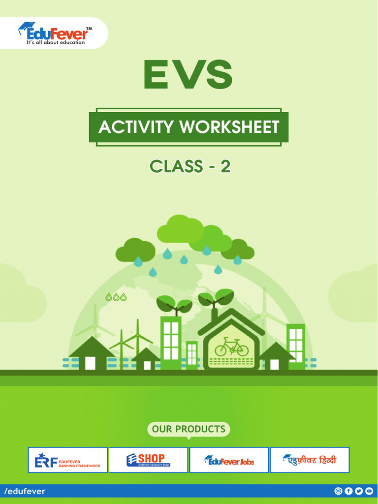 Class 2 EVS Activity Worksheets | PDF
