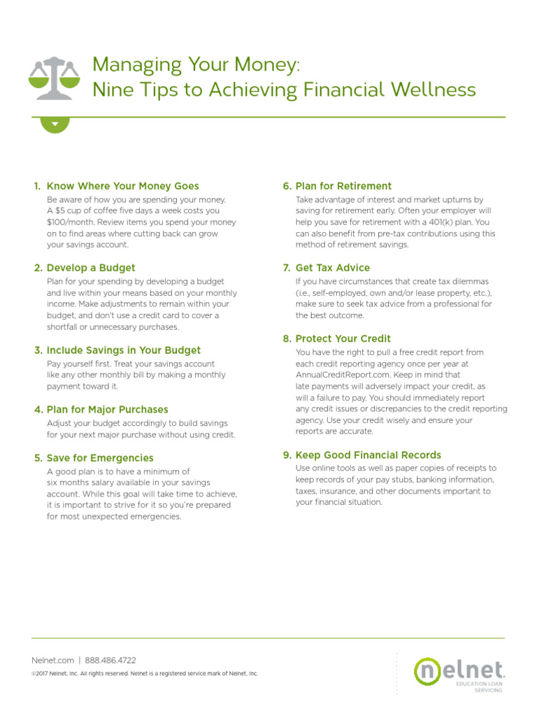 tips-to-manage-your-money | PDF | Credit | Finance & Money Management