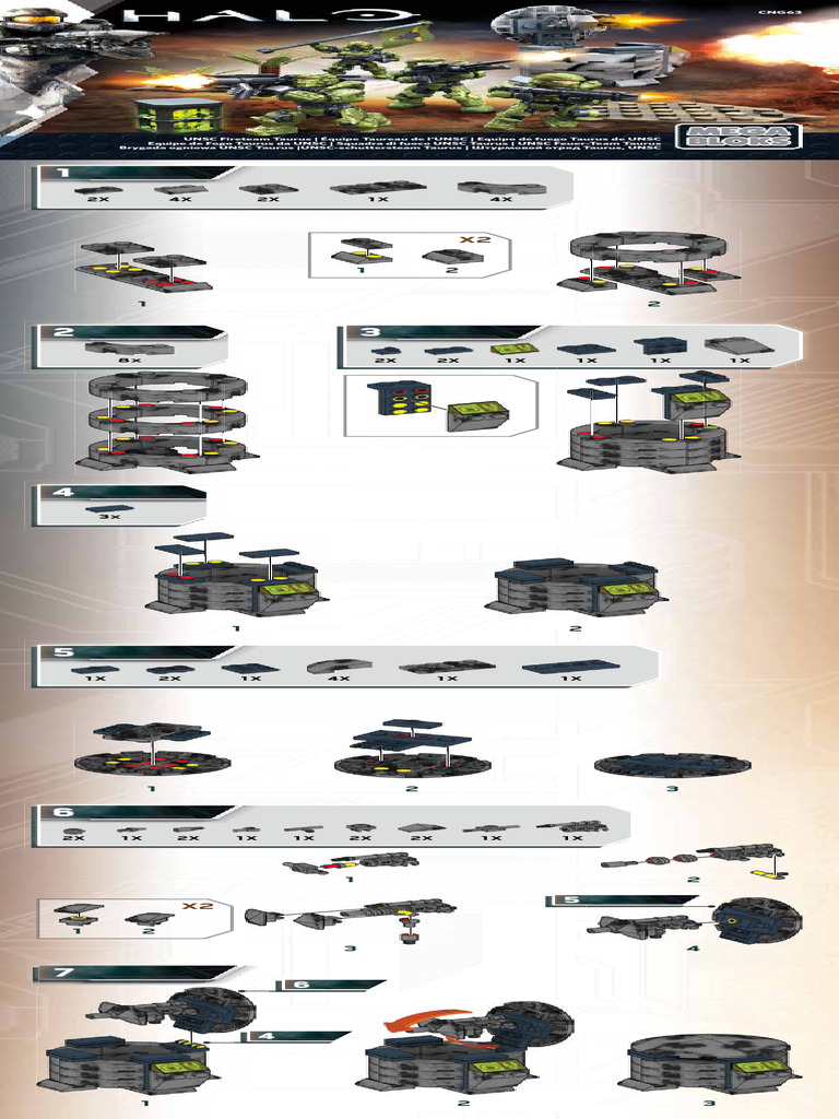 Instruction Unsc Fireteam Taurus cng63 10255 | PDF