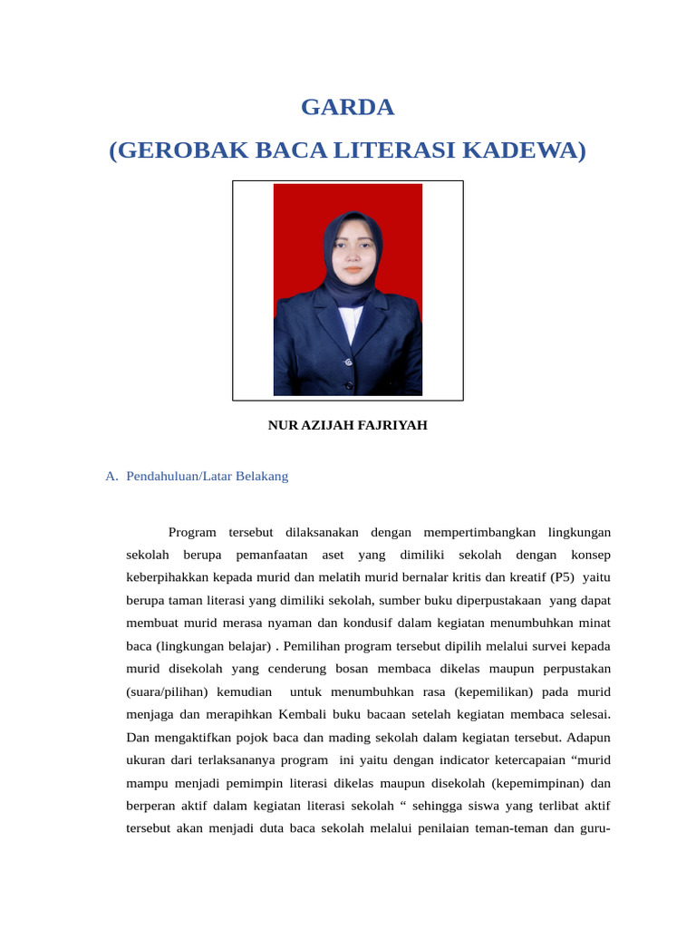 Garda - Nur Azijah Fajriyah | PDF