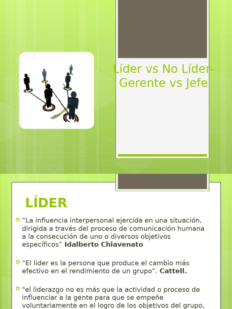 LIDER O NO LIDER | PDF | Liderazgo | Las emociones