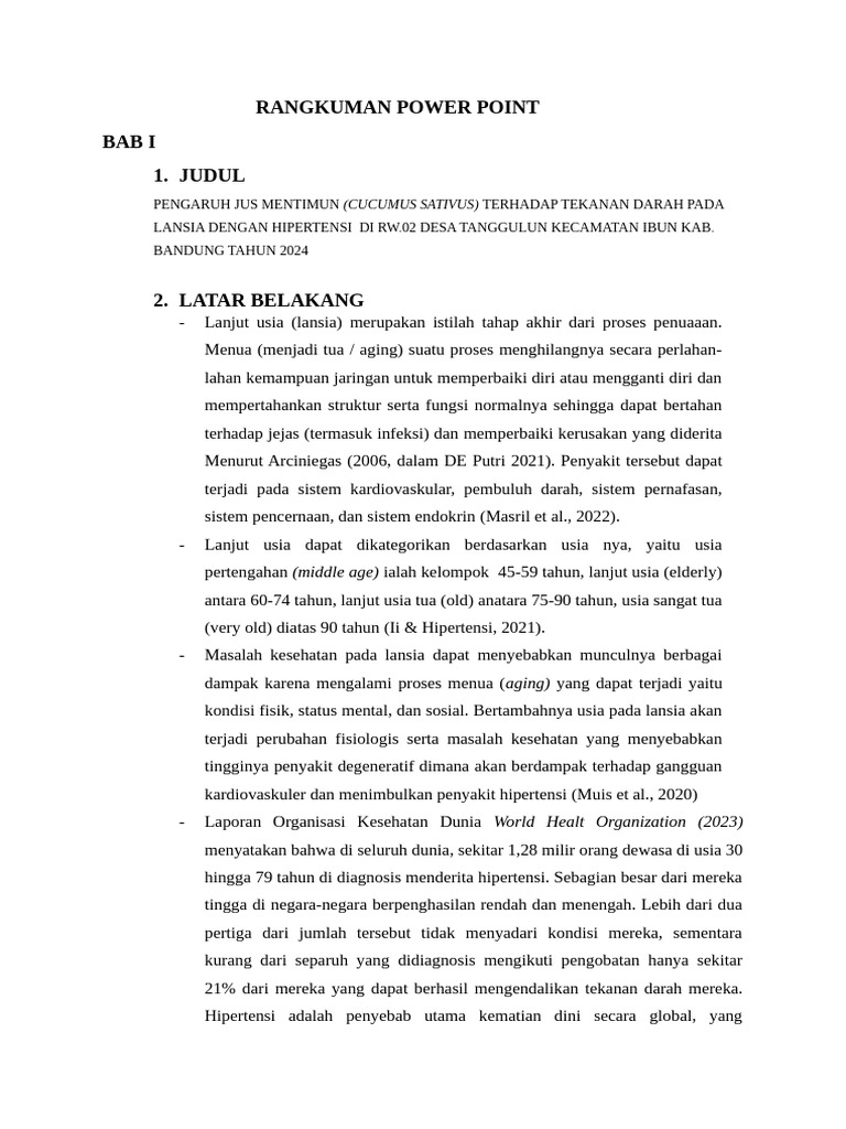 Rangkuman Power Point | PDF