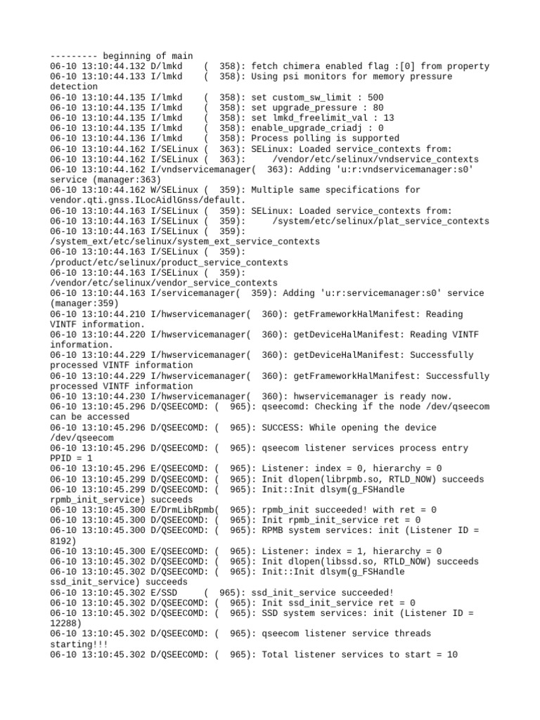 Logcat Prev CSC Log | PDF | Operating System Technology | Computing