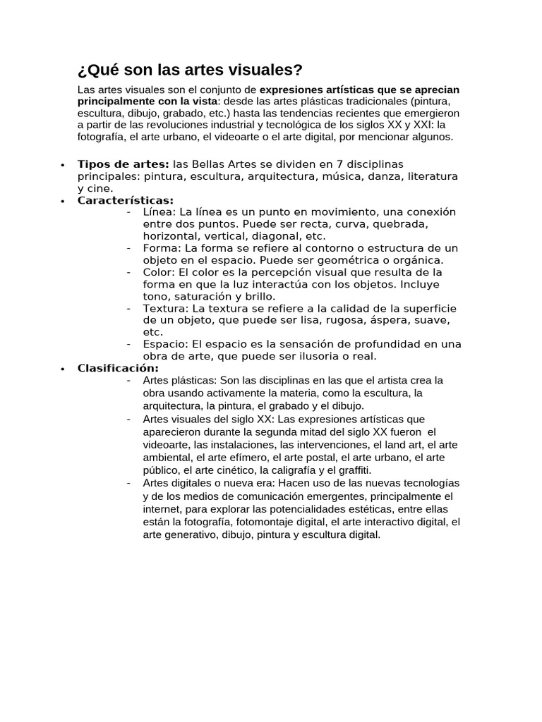 Artes Visuales | PDF | Dibujo | Pinturas