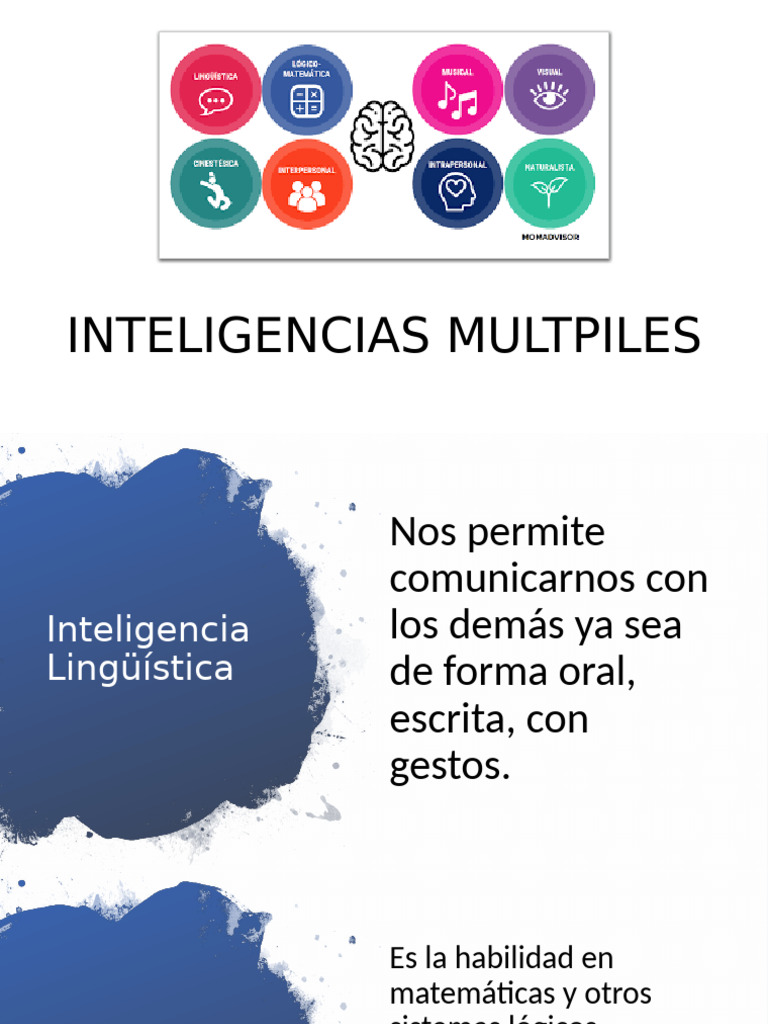 INTELIGENCIAS MULTIPLES | PDF