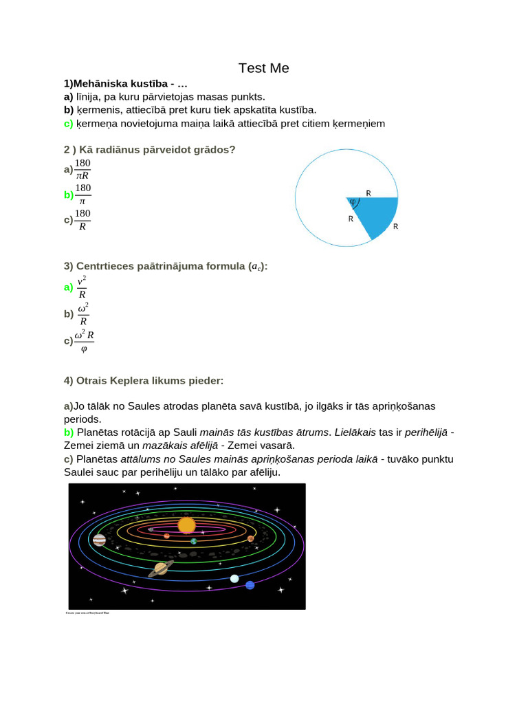 Test Me | PDF