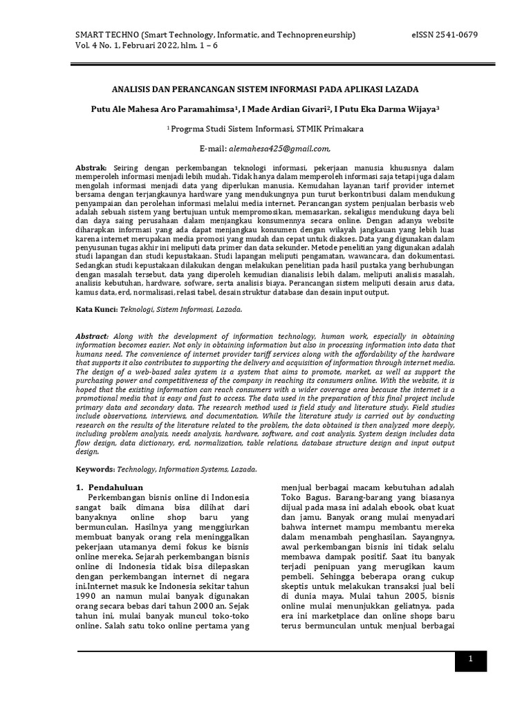 ANALISIS_DAN_PERANCANGAN_SISTEM_INFORMASI_PADA_APL | PDF